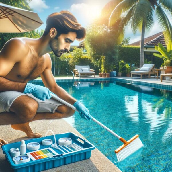 How to Fix a Green Swimming Pool: 8 Steps to Clear it Up - Pool Owners ...